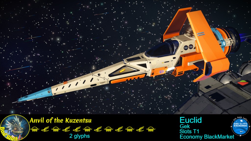 Orange & Grey Quasar Needle Nose Fighter, You only need the first 2 ...